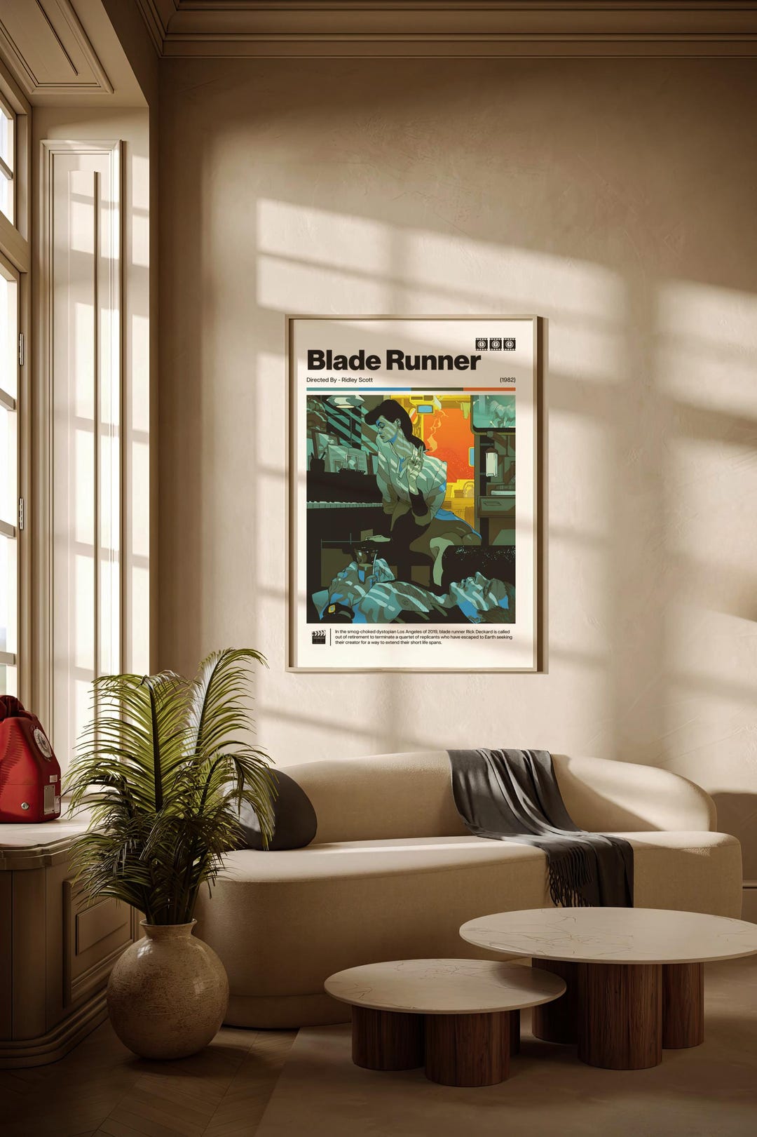 Blade Runner Movie Poster - Blade Runner Print - Thriller, Ridley Scott ...