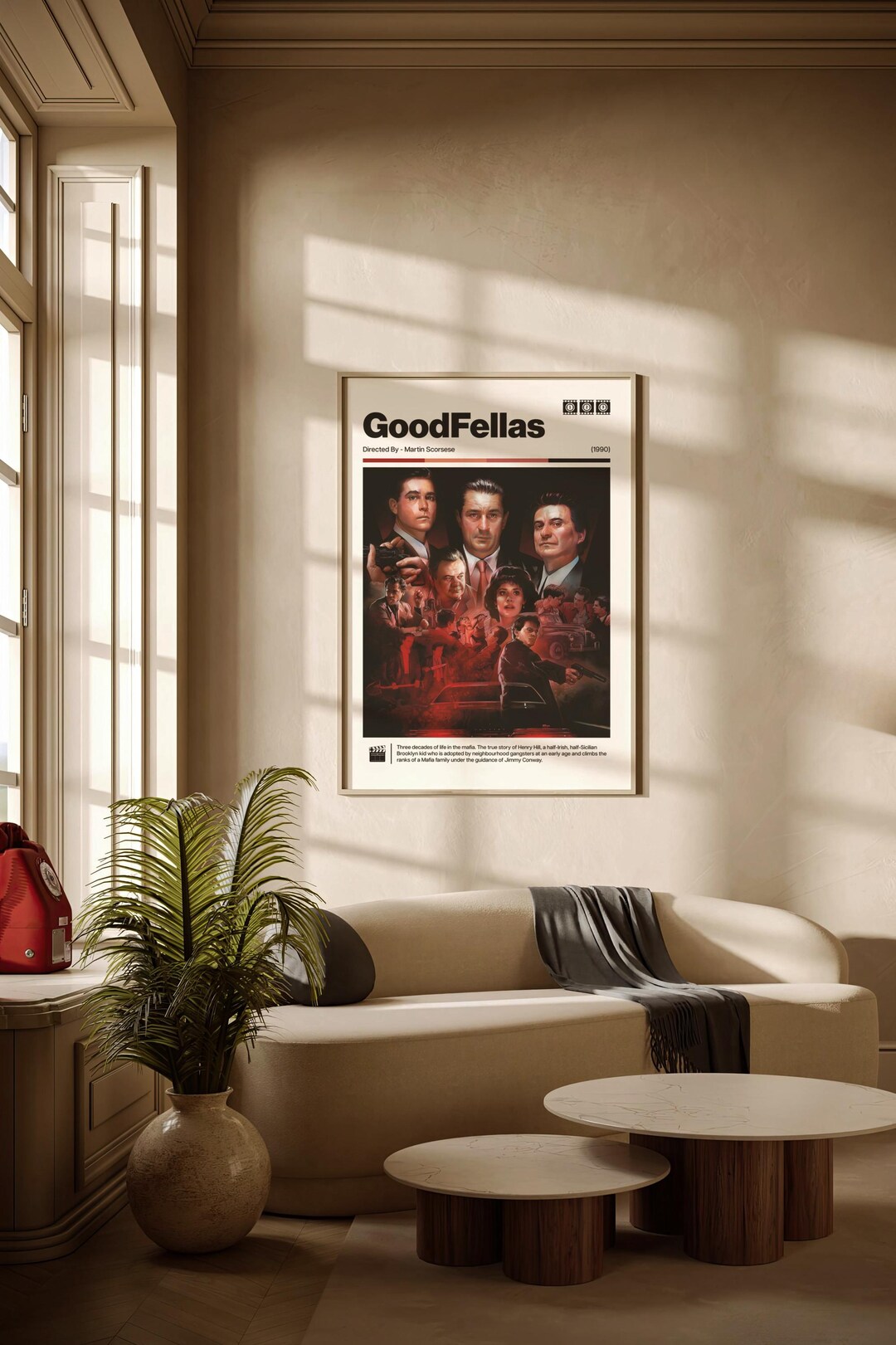 Goodfellas Print - Goodfellas Movie Poster - Crime, Martin Scorsese ...
