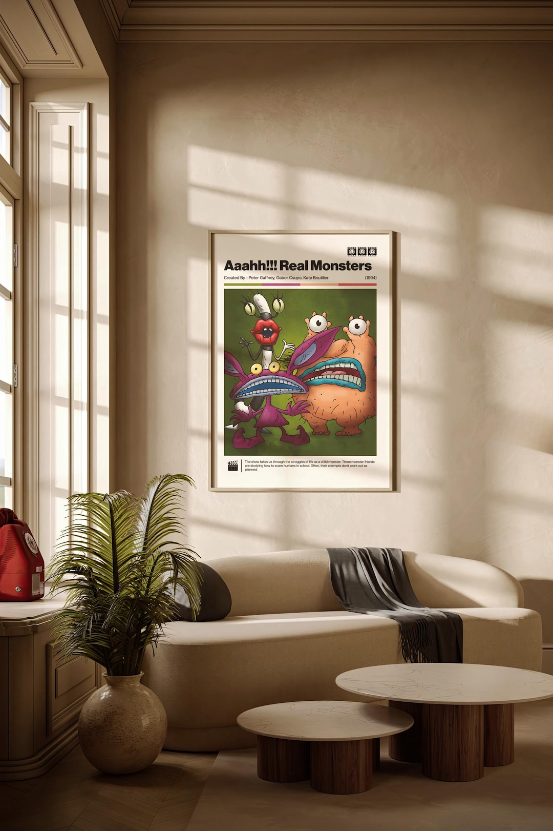 Aaahh!!! Real Monsters Print - Aaahh!!! Real Monsters Tv Series Poster ...