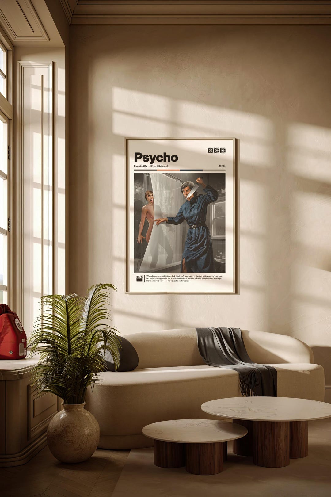 Psycho Print - Psycho Movie Poster - Mystery, Alfred Hitchcock Movies Prints - Cinema Wall Art ...