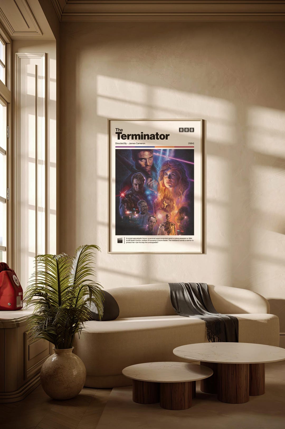 The Terminator Print - the Terminator Movie Poster - Action, James ...