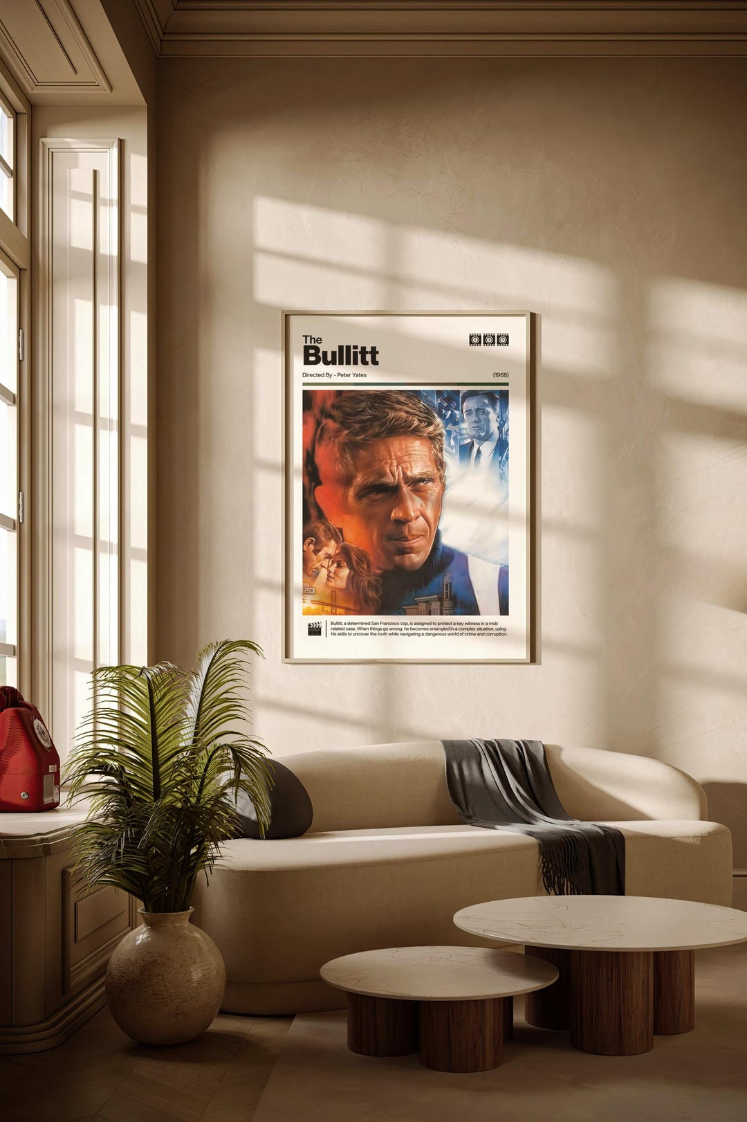 The Bullitt Print - the Bullitt Movie Poster - Action, Peter Yates ...
