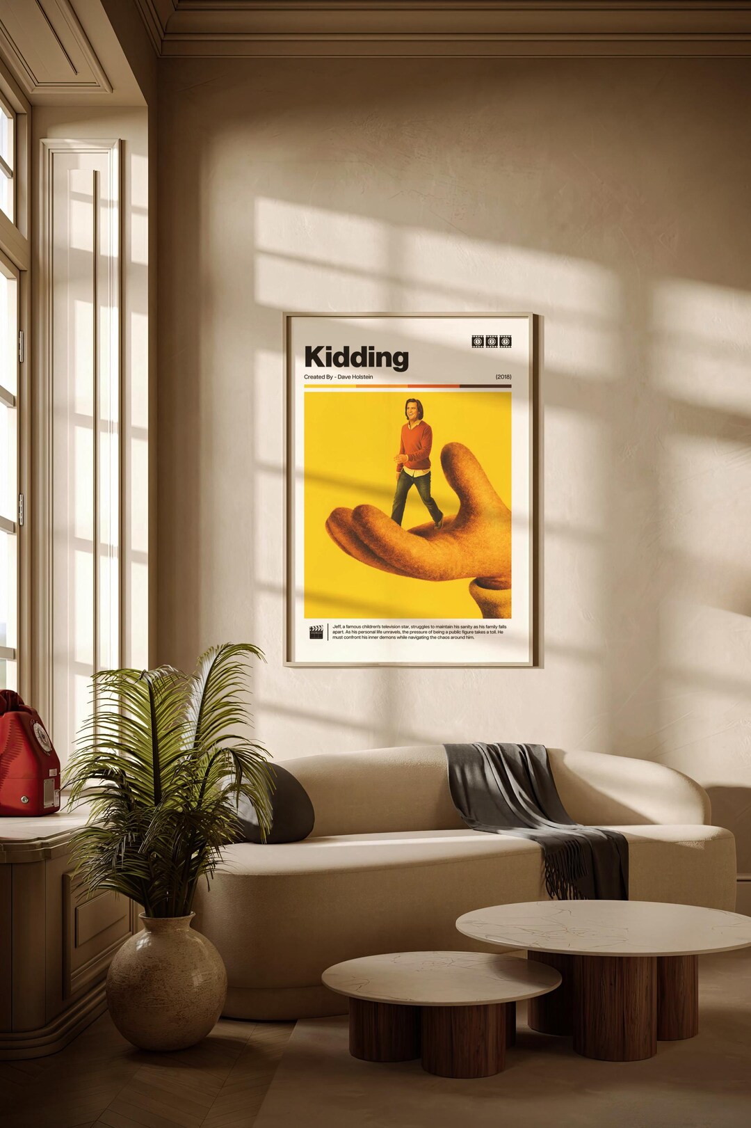 Kidding Print - Kidding Tv Series Poster - Comedy, Dave Holstein Tv ...