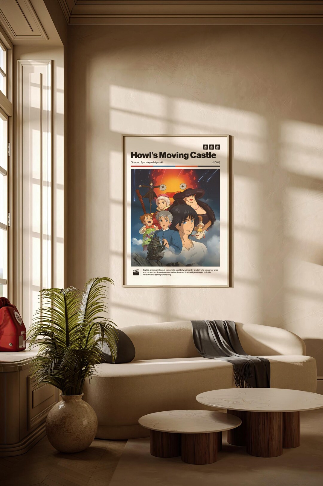 Howl’s Moving Castle Print - Howl’s Moving Castle Movie Poster ...