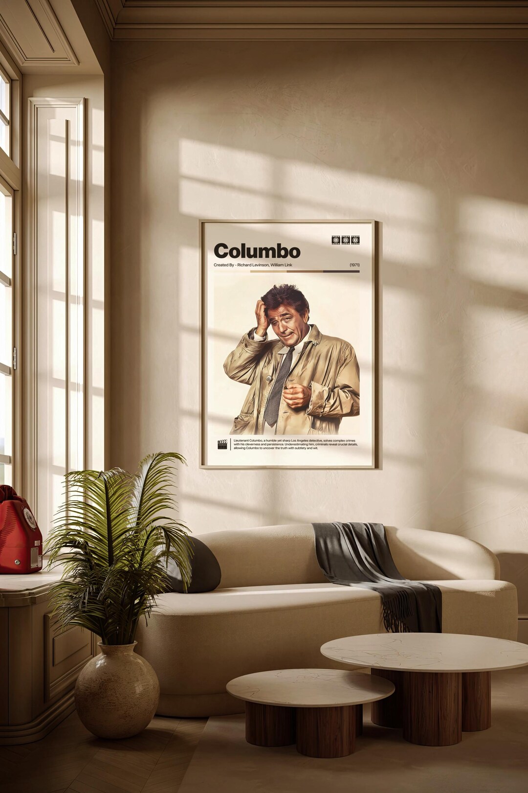 Columbo Print - Columbo Tv Series Poster - Cop Drama, Richard Levinson ...