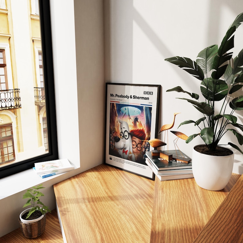 Mr. Peabody & Sherman Print - Mr. Peabody and Sherman Movie Poster ...