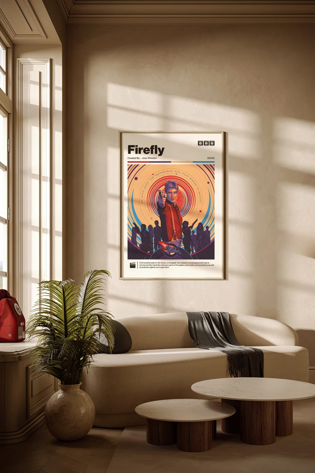 Firefly Print - Firefly Tv Series Poster - Space Sci-fi, Joss Whedon Tv ...