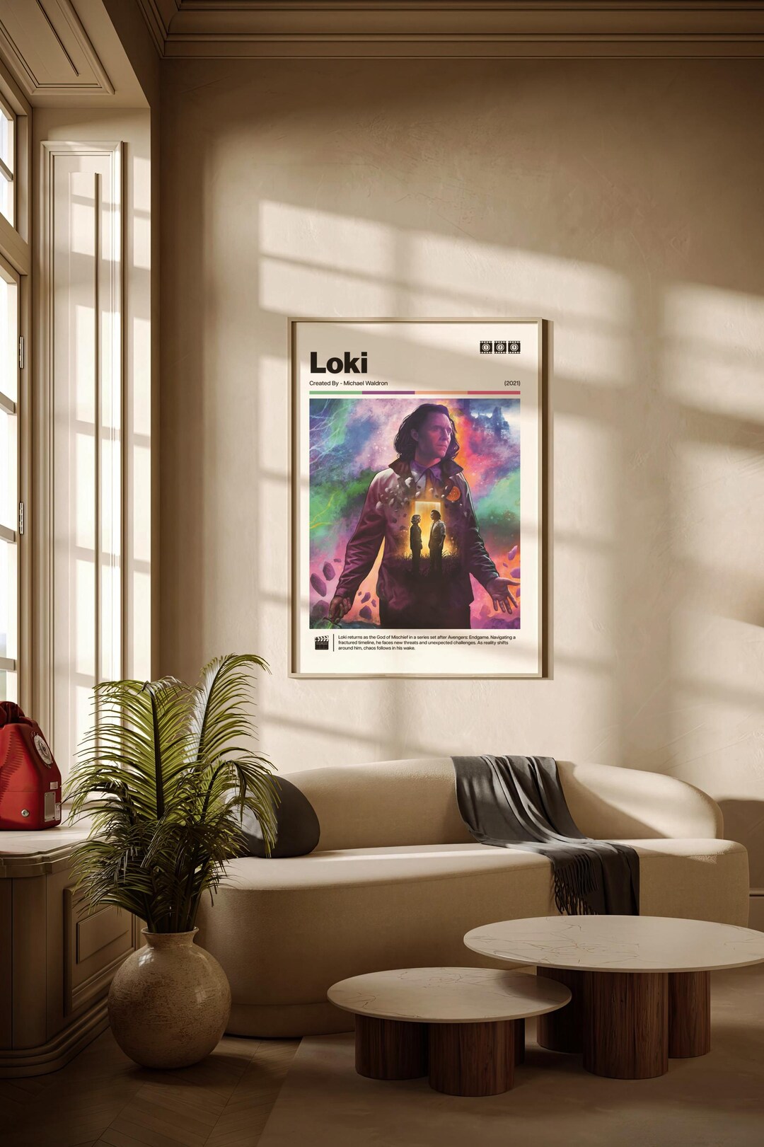 Loki Print - Loki Tv Series Poster - Adventure, Michael Waldron Tv ...