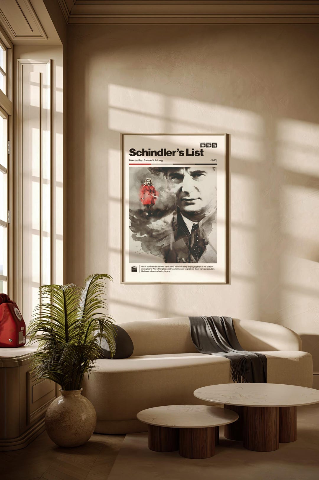 Schindler’s List Print - Schindler’s List Movie Poster - History ...