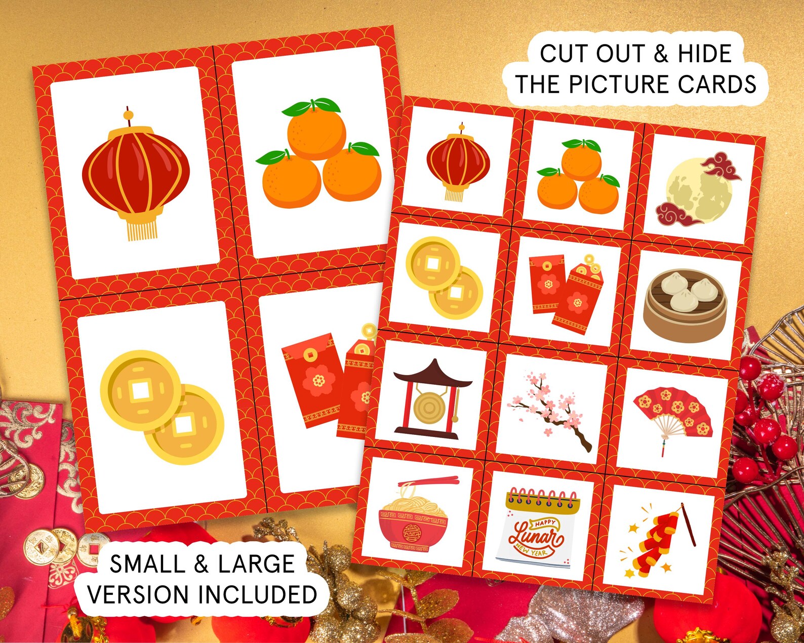 Chinese New Year Scavenger Hunt Chinese New Year Games for Kids Chinese ...