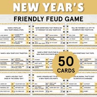 New Years Friendly Feud New Years Feud New Years Eve Party Games Family ...