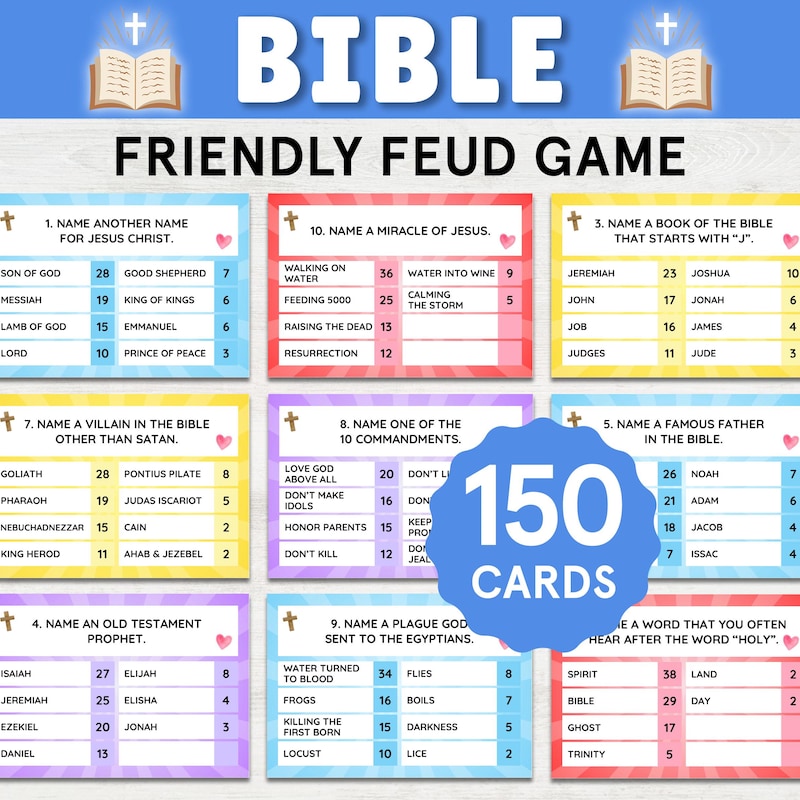 Bible Christian Trivia - Etsy