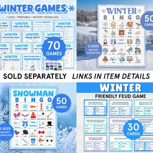 Winter Fact or Fiction Winter Games for Kids Winter Family Games Winter ...