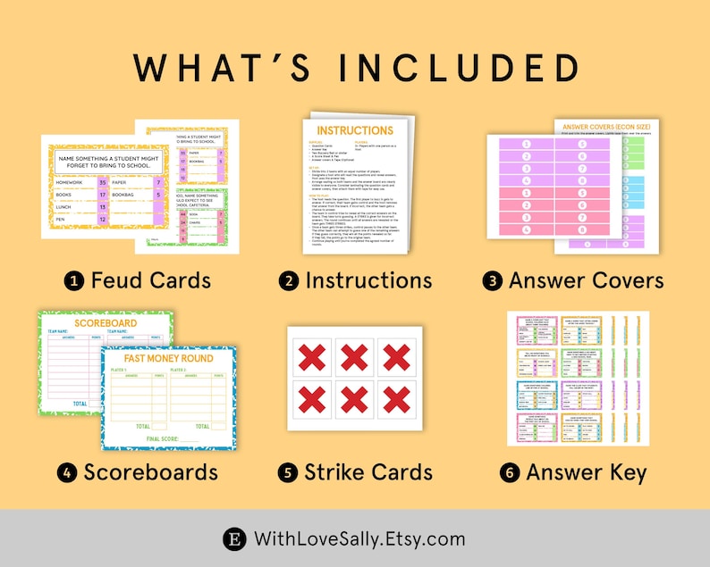 School Friendly Feud Classroom Family Feud Teacher Games School Games ...