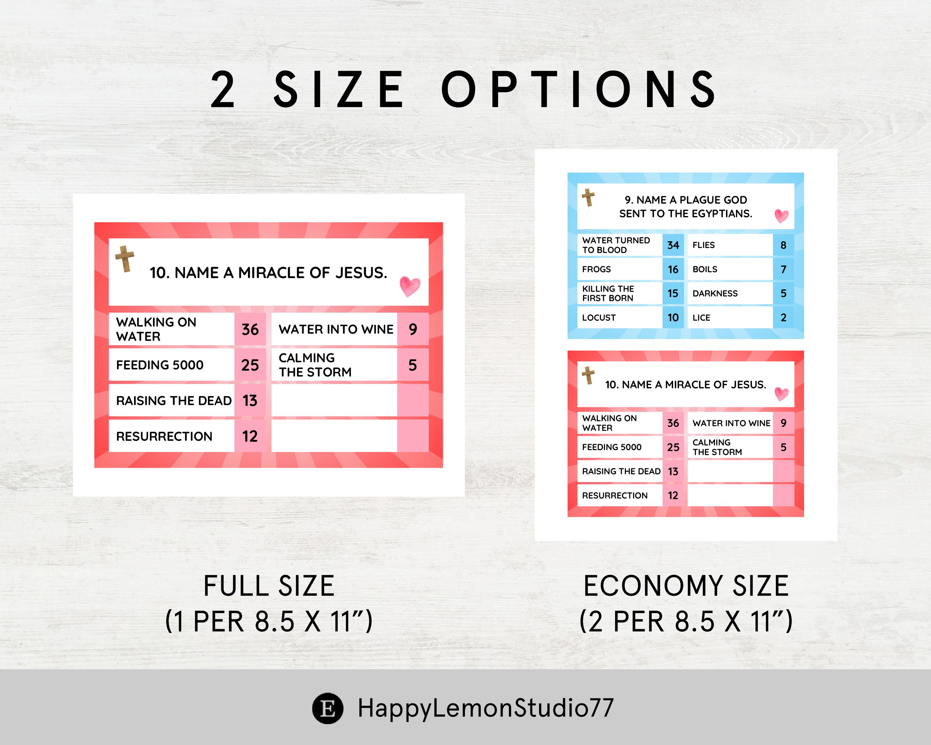 Bible Friendly Feud Bible Games Printables Church Games for Youth Group ...