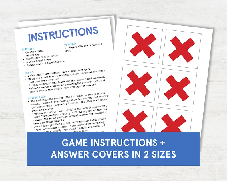 Cruise Friendly Feud Cruise Games Cruise Activities for Kids Cruise ...