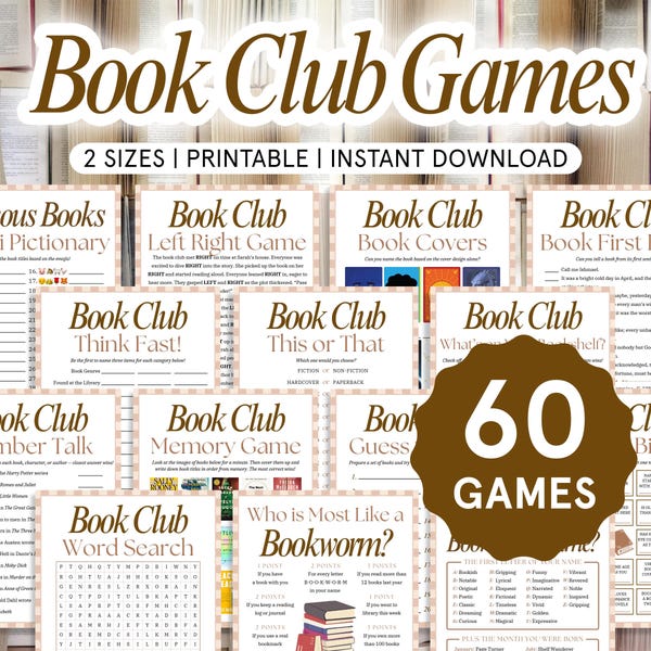 Book Club Kits for Groups - Etsy