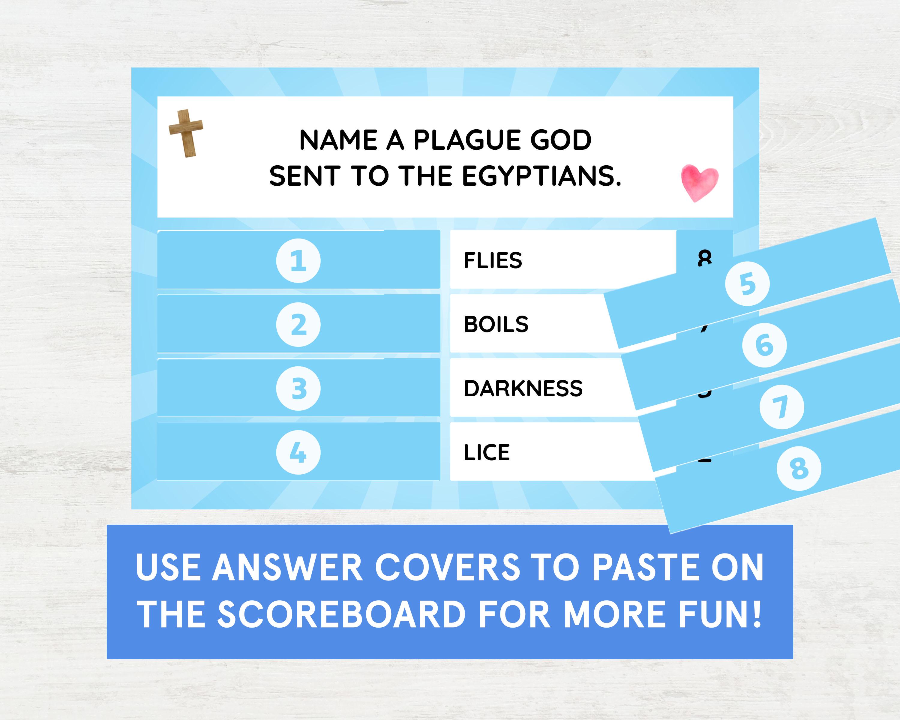 Bible Friendly Feud Bible Games Printables Church Games for Youth Group ...