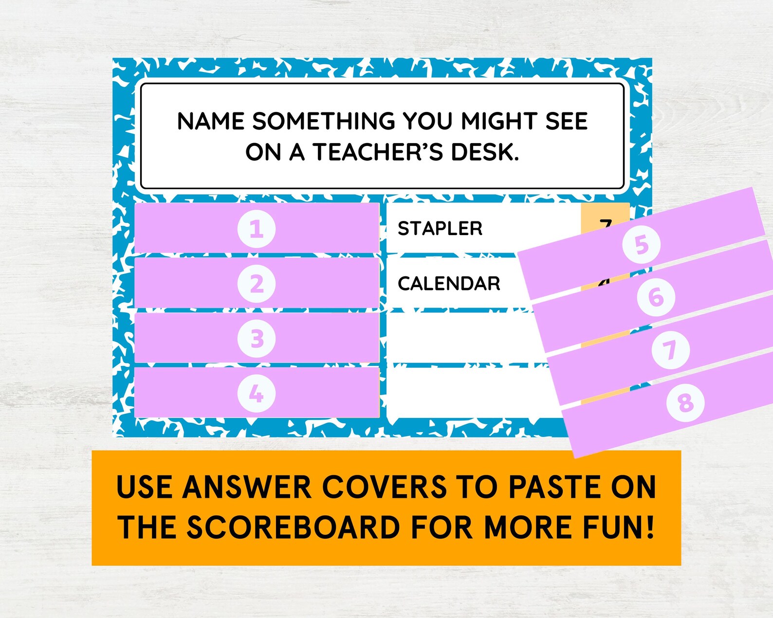 School Friendly Feud Classroom Family Feud Teacher Games School Games ...