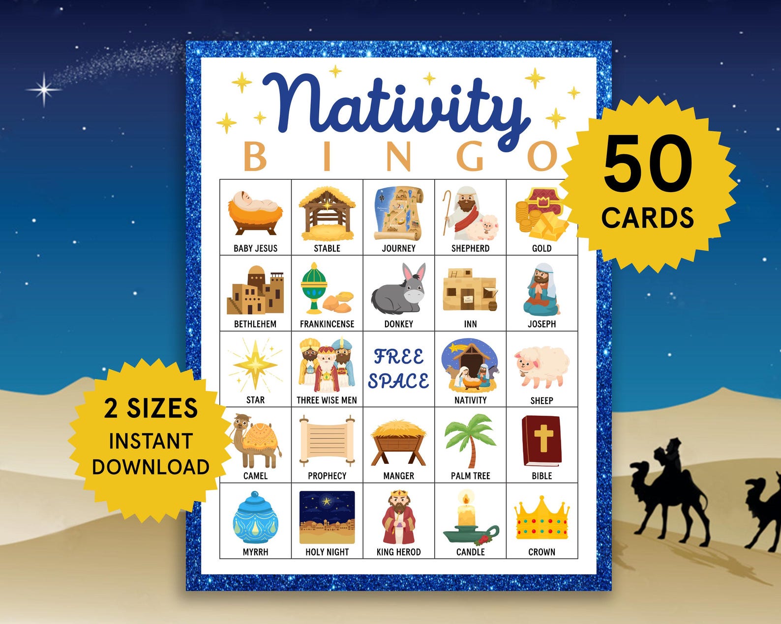 Christmas Bible Games Bundle Bible Christmas Games for Kids Bible ...