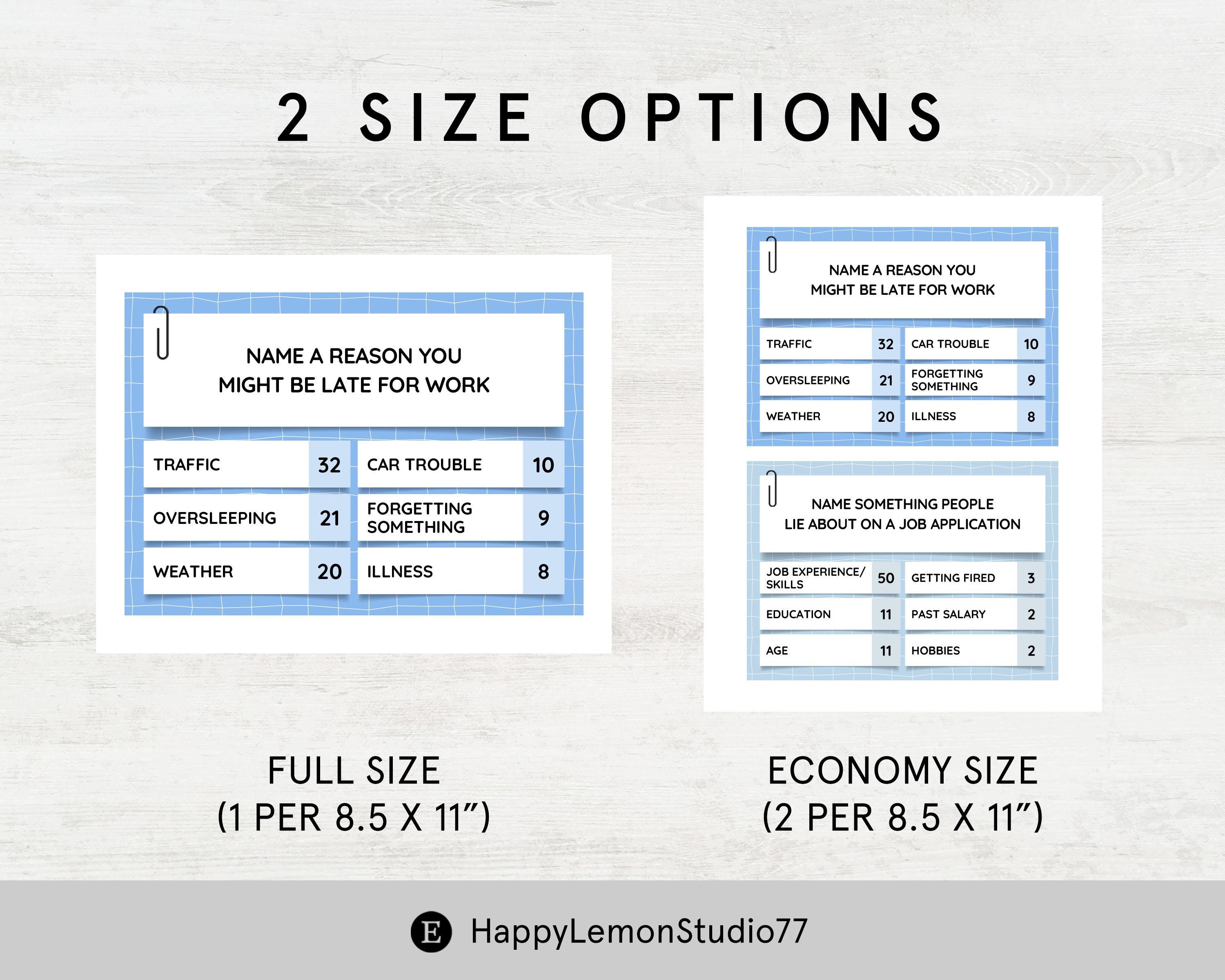 Office Friendly Feud Office Games Printable Office Family Feud Work ...