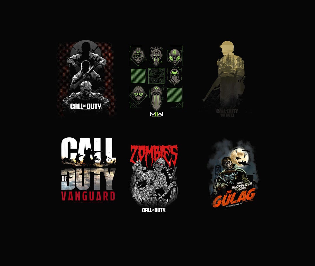 7 Pack Call of Duty Svg Bundle, COD Svg, Warzone Svg, Modern Warfare ...