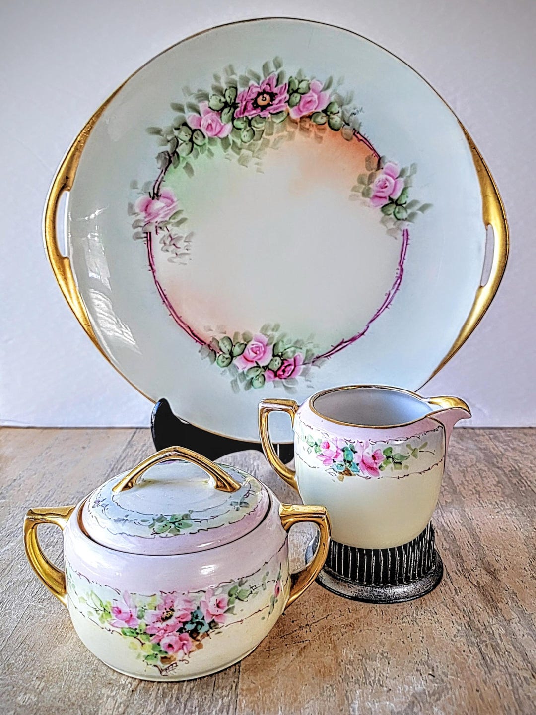 RARE! Outstanding Ohme Silesia/mz Austria Coffee Service 3pc Set - Etsy
