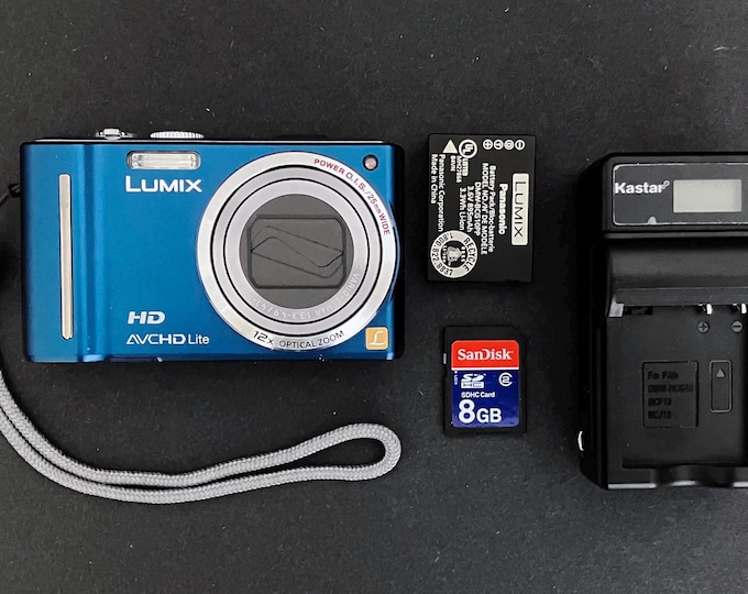 Panasonic Lumix DMC-ZS7 12.1 MP Digital Camera _12x Leica X-wide Angle ...