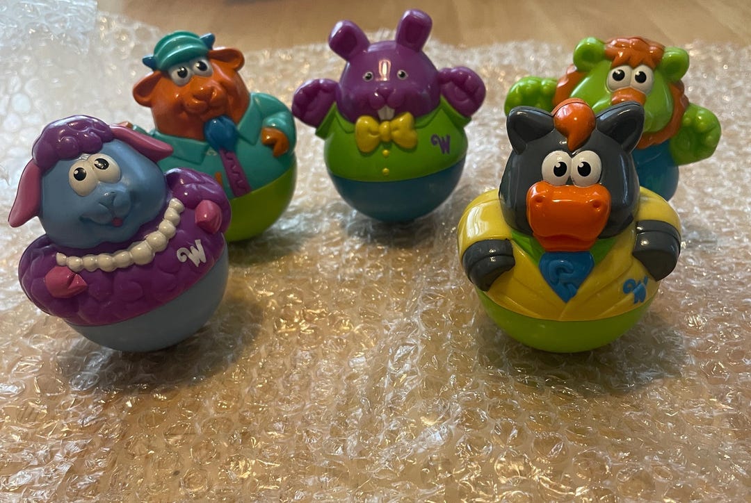 2003 Hasbro Weebles Wobble Toys Set of 5 - Etsy