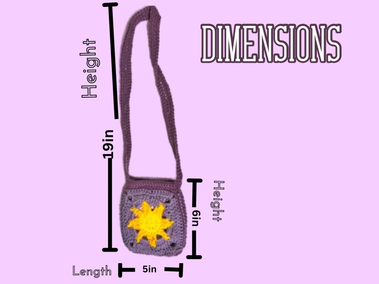 Celestial Crochet Bag,sun and Moon Purse,handmade Crochet Bag,unique ...