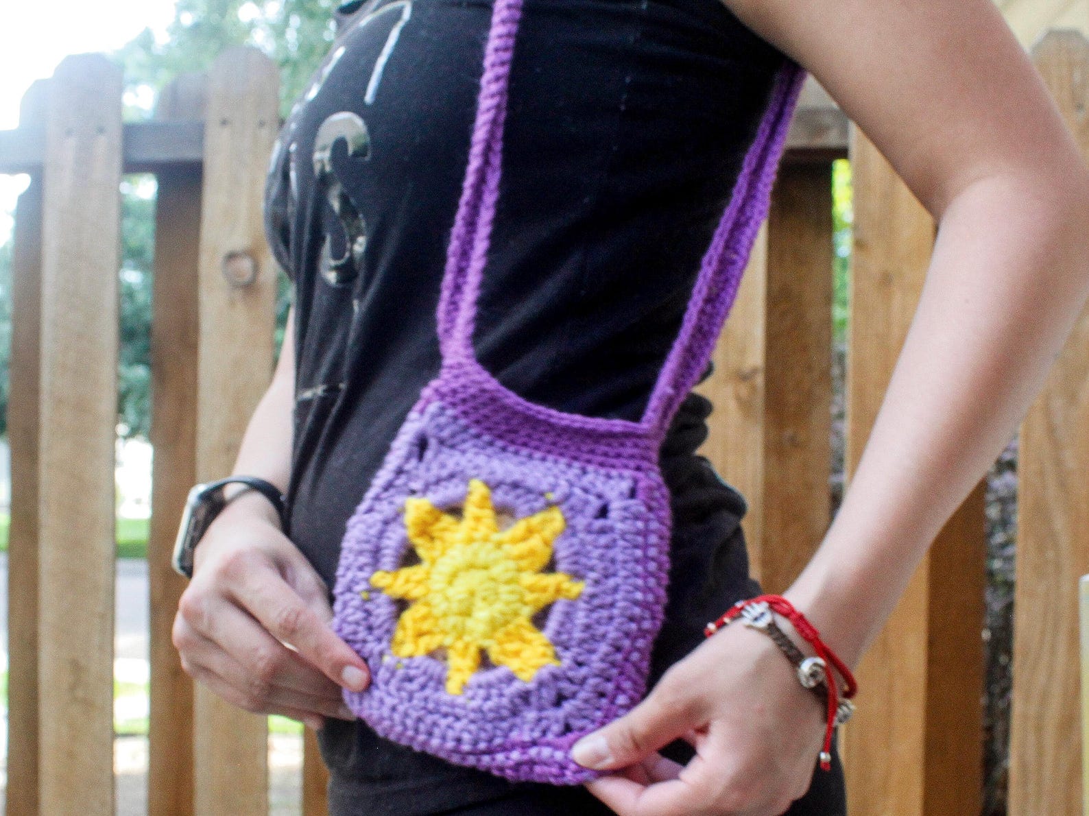 Celestial Crochet Bag,sun and Moon Purse,handmade Crochet Bag,unique ...