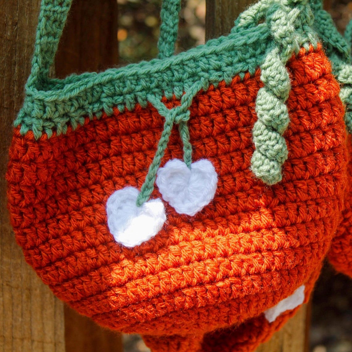 Crochet Pumpkin Purse: Handmade Fall Drawstring Bag - Etsy