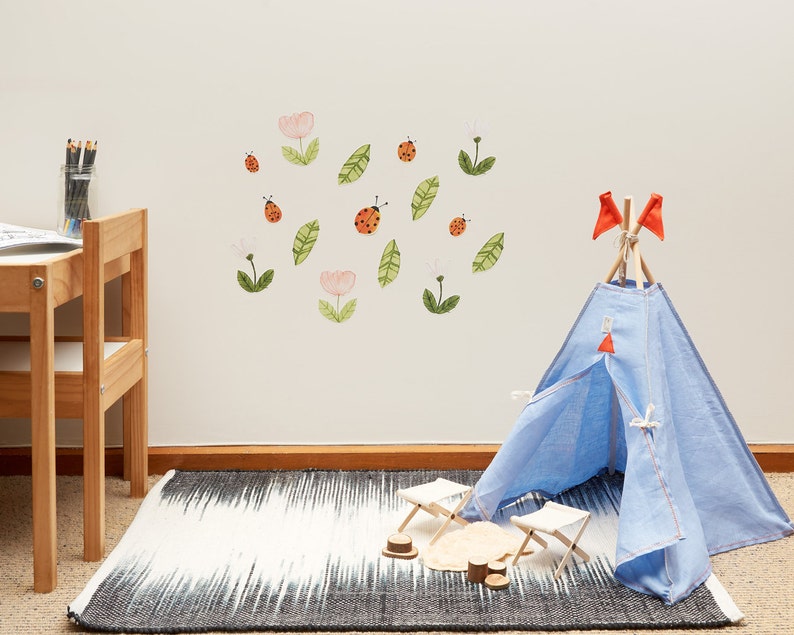 Ladybug Wall Decal by in My Backyard – Medium - Etsy