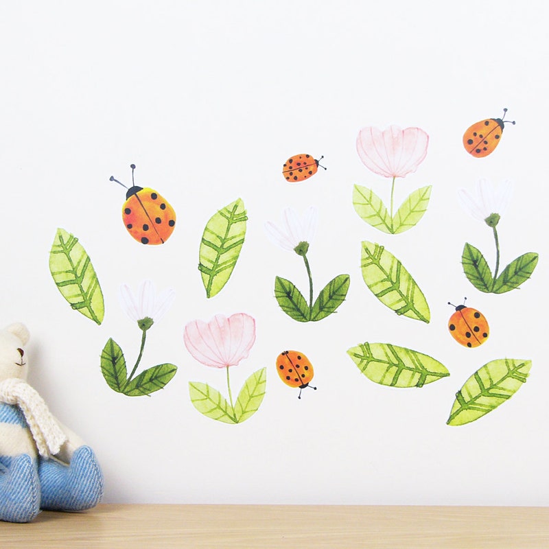 Ladybug Wall Decal - Etsy