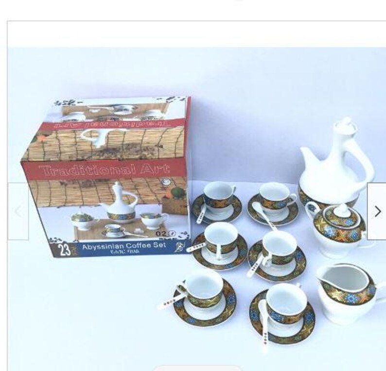 Ethiopian and Eritrean Coffee Set - Etsy