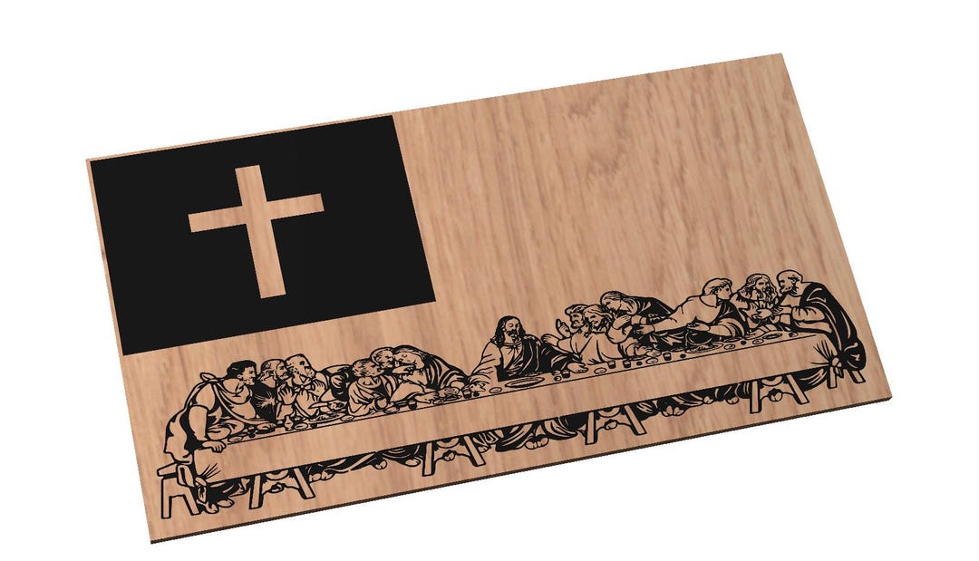 Wooden Christian the Last Supper American Flag Sign USA - Etsy