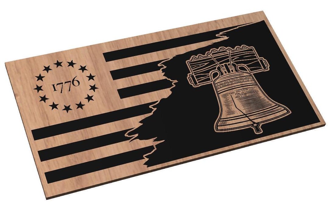 Wooden Betsy Ross Liberty Bell Flag Sign USA - Etsy