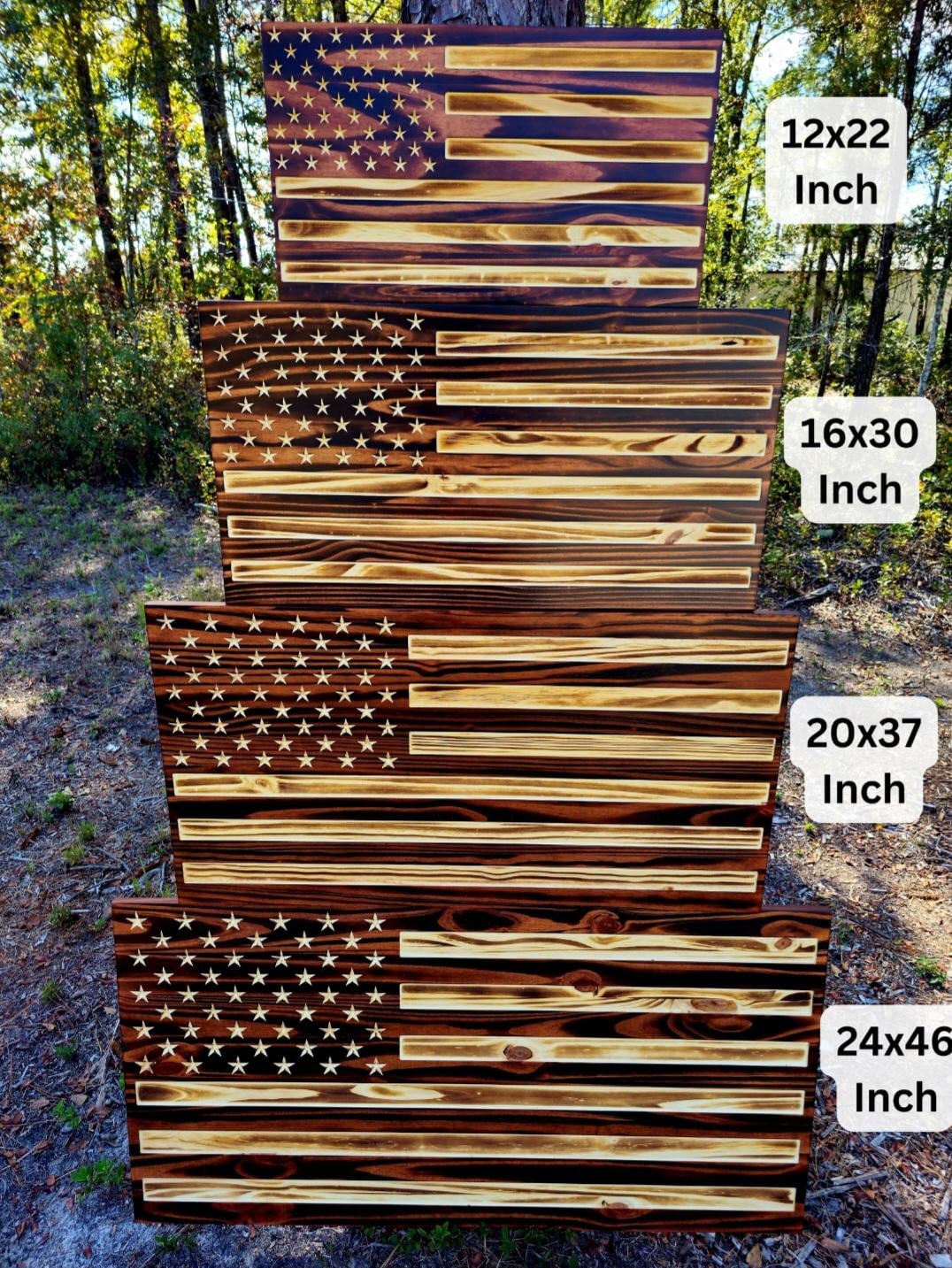 Wooden US Marshal American Flag Sign USA - Etsy