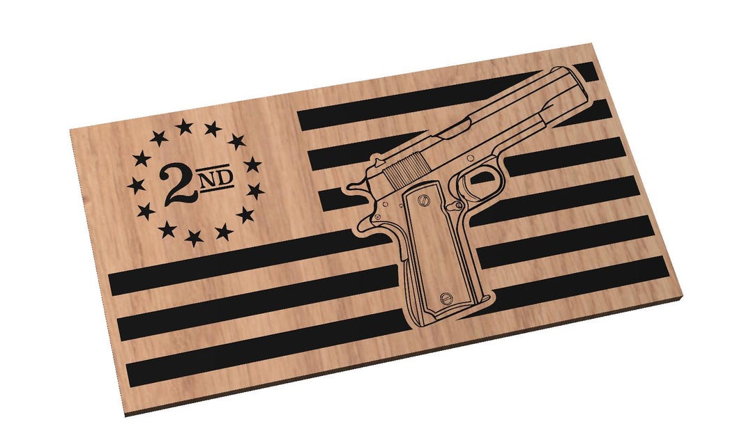 Wooden 1911 Betsy Ross 2A American Flag Sign USA - Etsy
