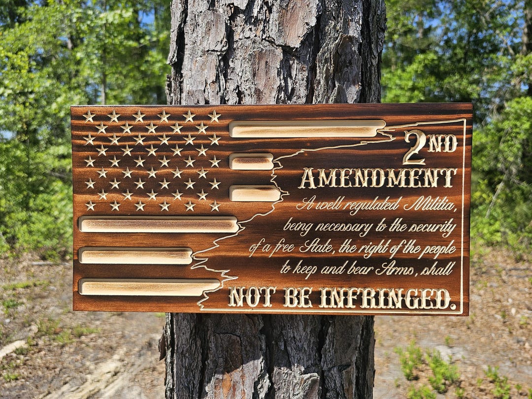 Wooden 2nd Amendment We the People Tattered Flag Sign USA - Etsy