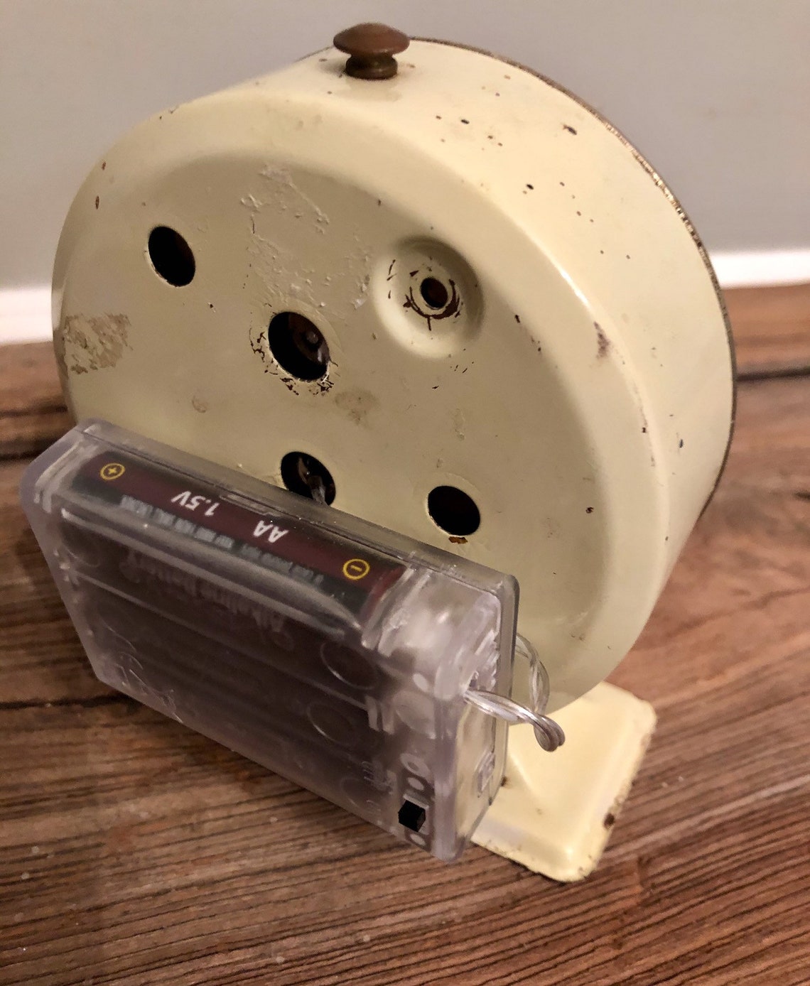 Sweet Little Vintage Elf Christmas Tree in Lighted Alarm Clock Decor - Etsy