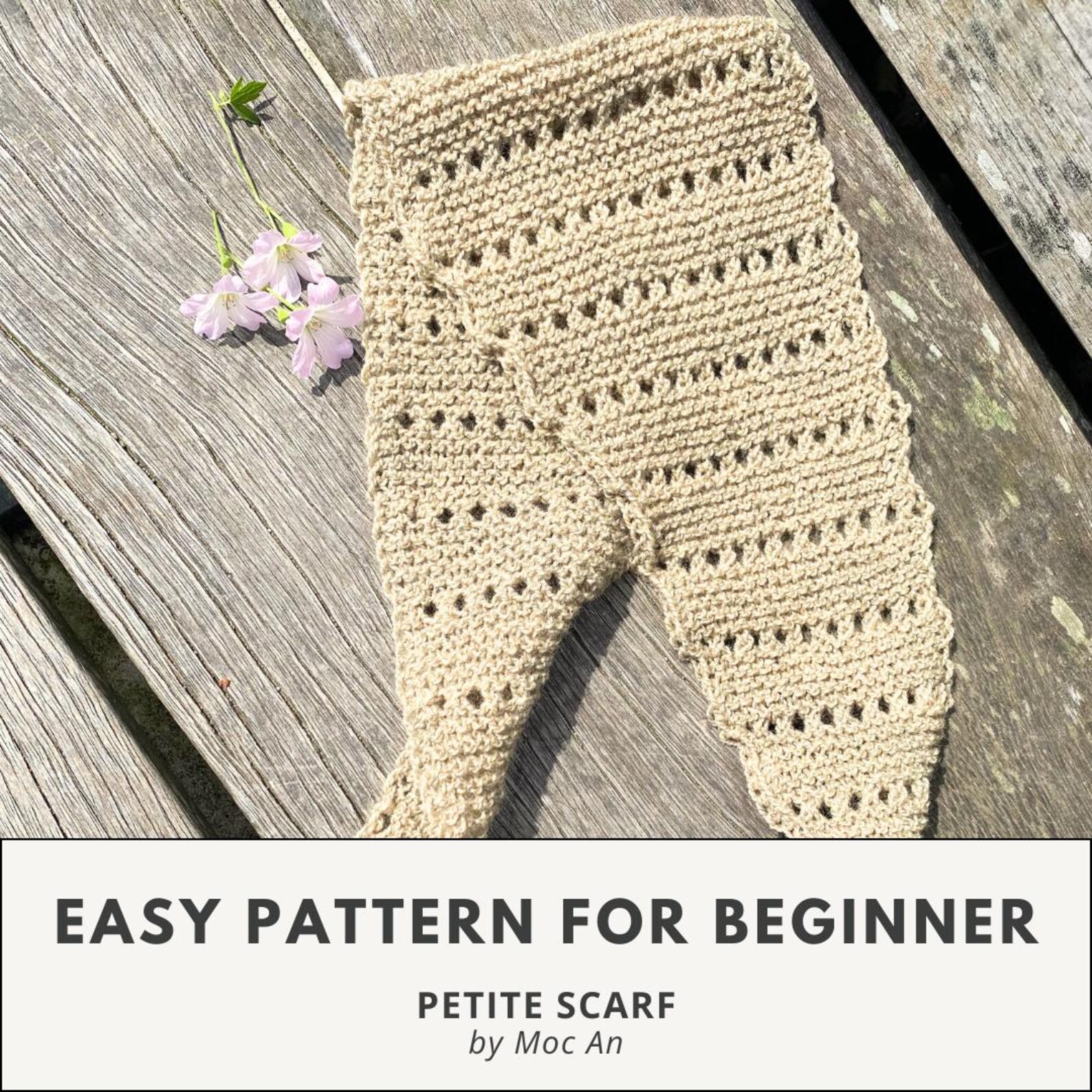 CROISSANT | Petite Scarf - Knitting Pattern/ Small Scarf/ Headband ...