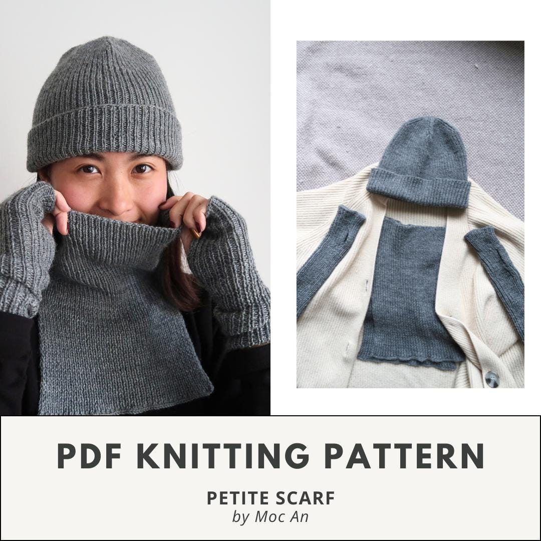 Simple KNIT SET | Easy Knitting Pattern | Beginner-friendly | Christmas ...