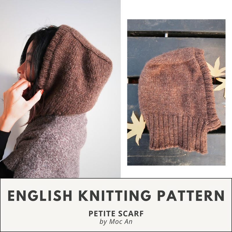 Knitted Hood Pattern - Etsy