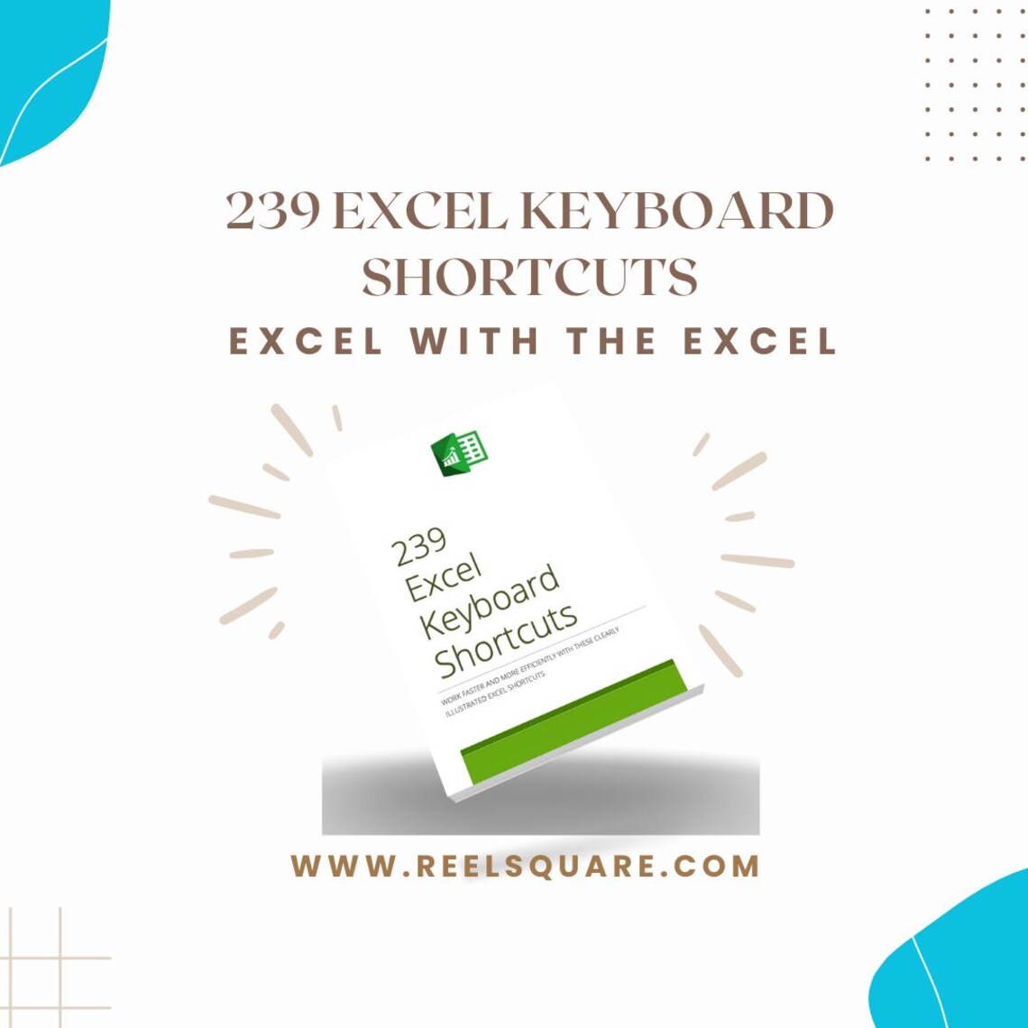 239 Excel Shortcuts Keys - Etsy
