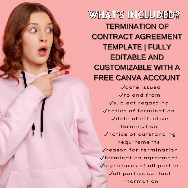Termination of Contract Agreement for Social Media Managers | Client ...