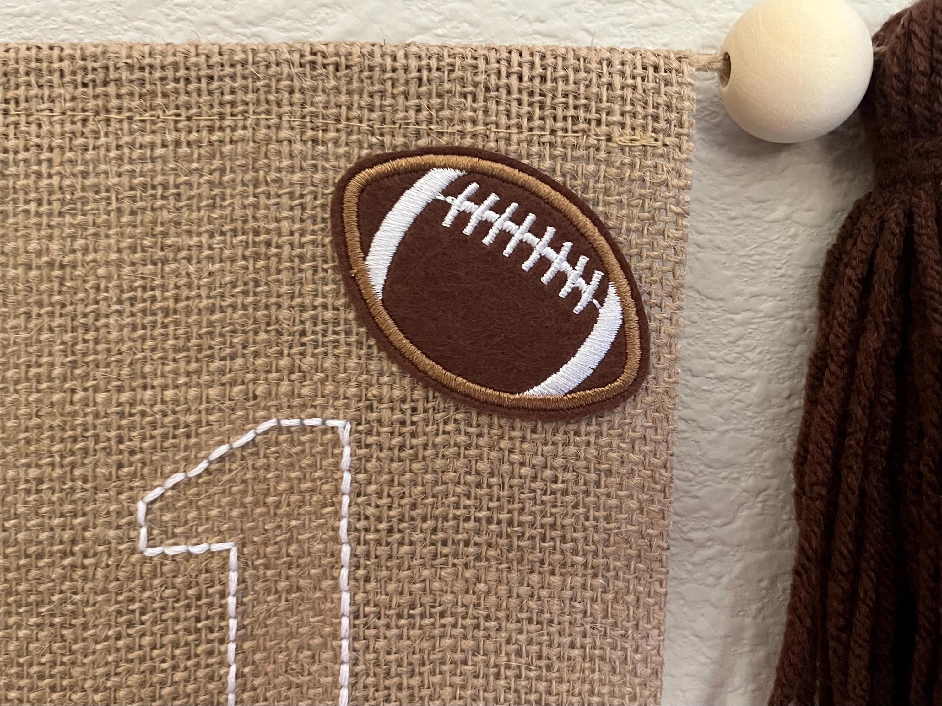 Football (first Down) 1st Birthday Highchair Banner - Etsy