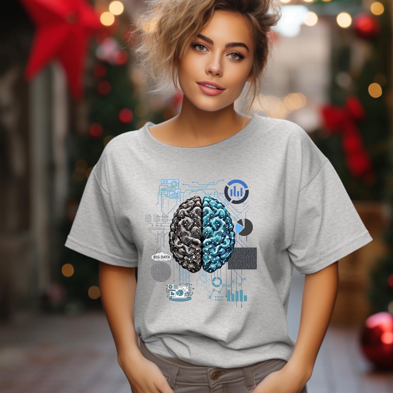 Data Analytics T-shirt, AI & Big Data Graphic Tee for Tech Enthusiasts ...