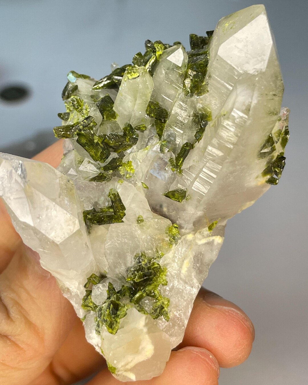 Garden Amethyst, Phantom Crystal, Epidote Quartz – Rare Pink & Purple ...