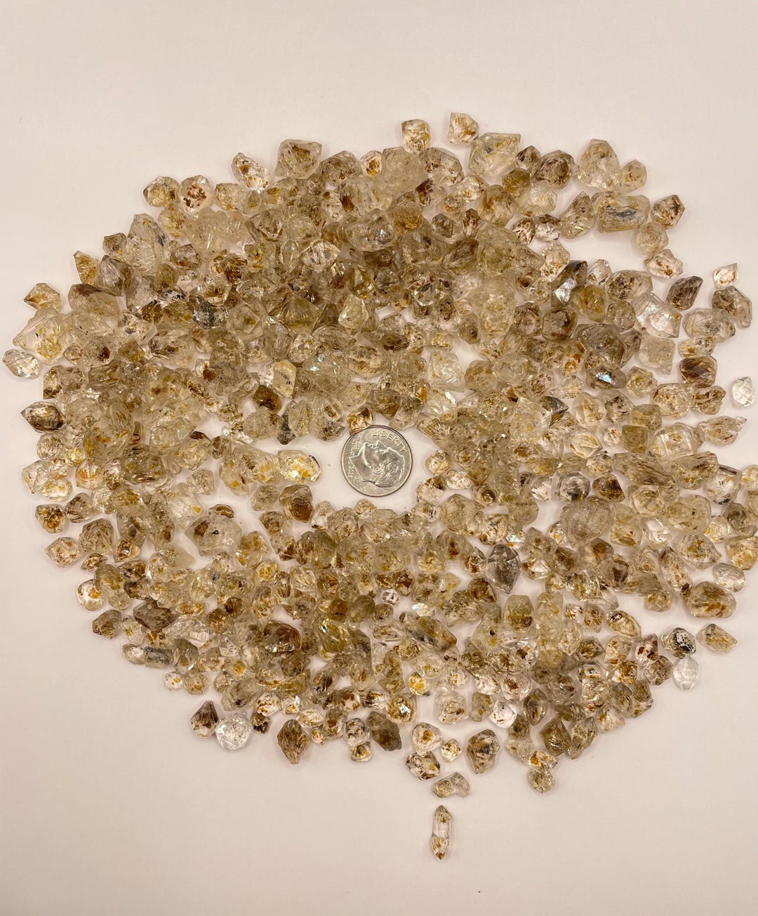 Uv-reactive Pakimer Diamond Lot – Glowing Crystal Specimens for ...